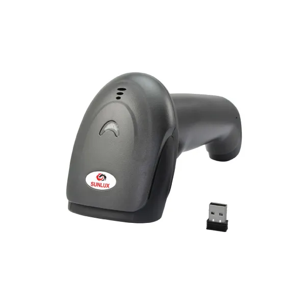 SUNLUX XL-9309B 1D BLUETOOTH & 2.4GHz WIRELESS LASER BARCODE SCANNER