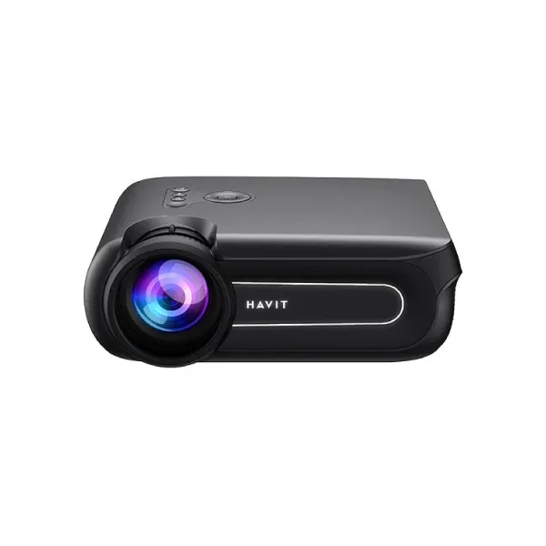HAVIT PJ209 Pro 350 ANSI Lumens 1080P HD Projector with Android System ...