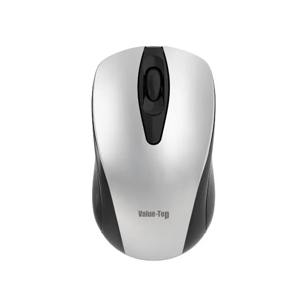VALUE-TOP MW617G GRAY COLOR 4D WIRELESS MOUSE WITH BATTERY